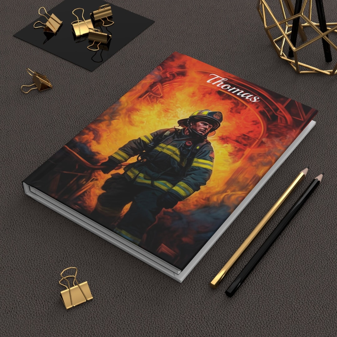 Journals, Firefighter's Scrapbook First Reponder's Journal Fireman's ...