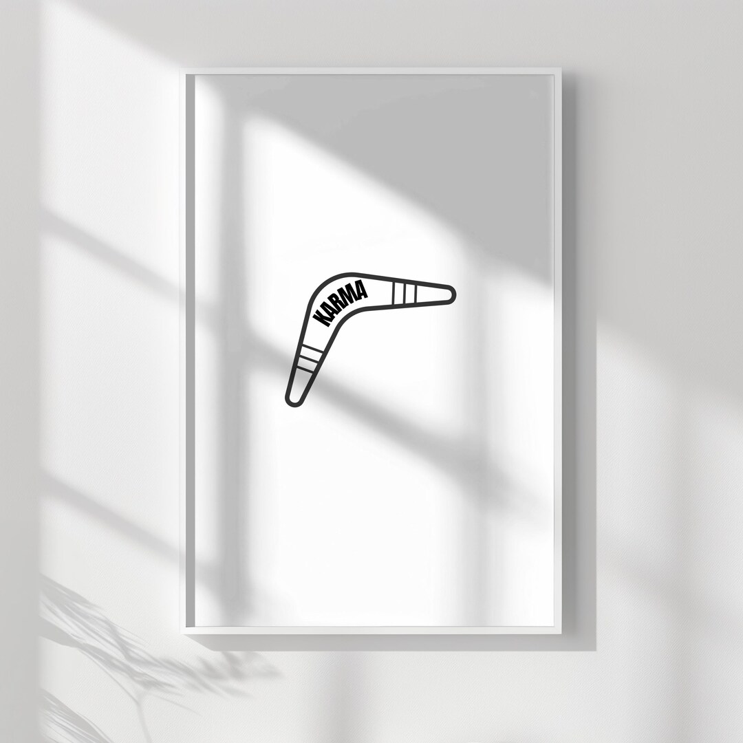 Karma Digital Wall Art | Unique Wall Art | Art Prints | High-quality ...