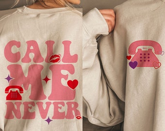Call Me Never Svg - Etsy