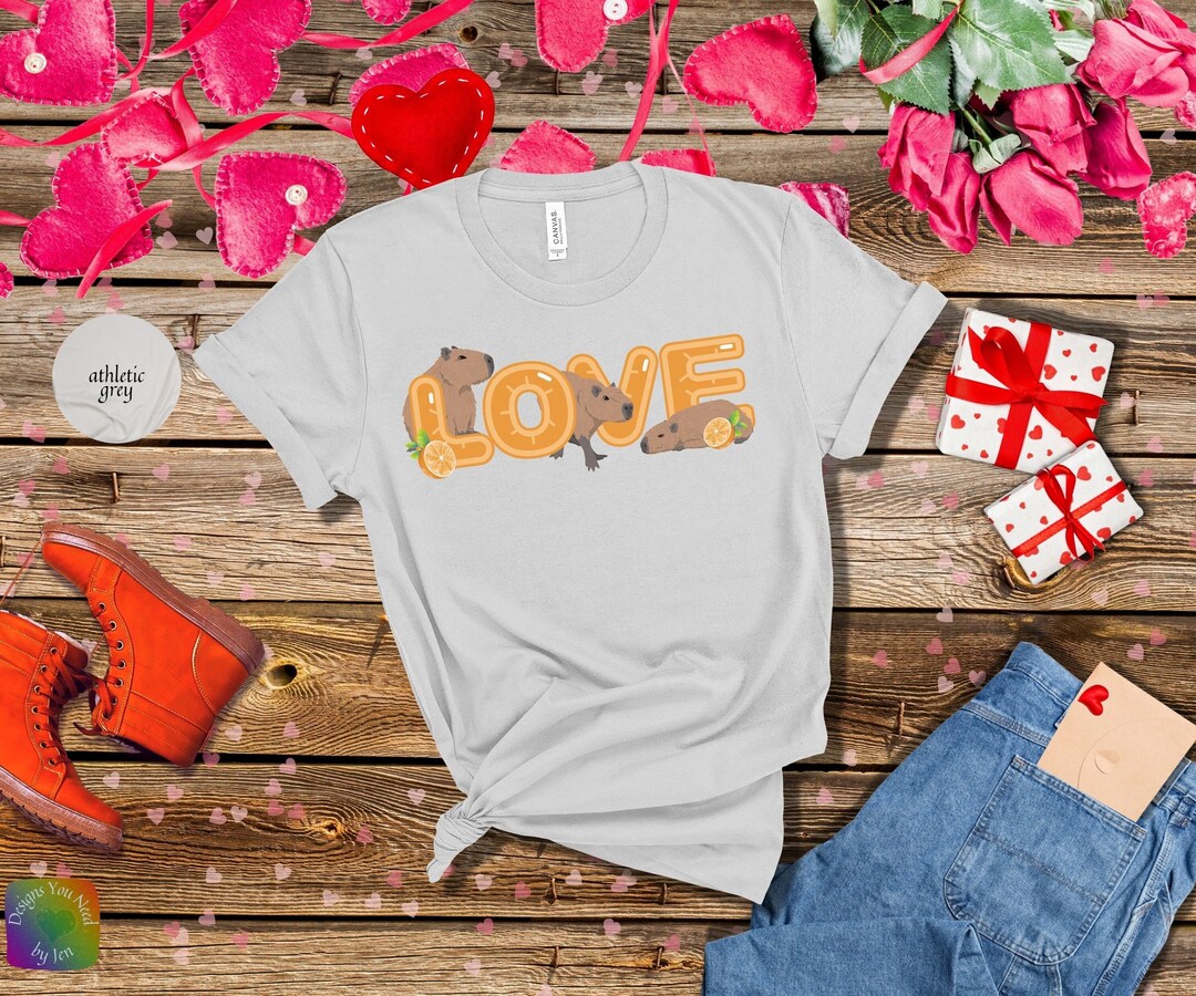 Capybara Love, Love Capybara, Love Shirt, Capybara Lovers, Adorable ...