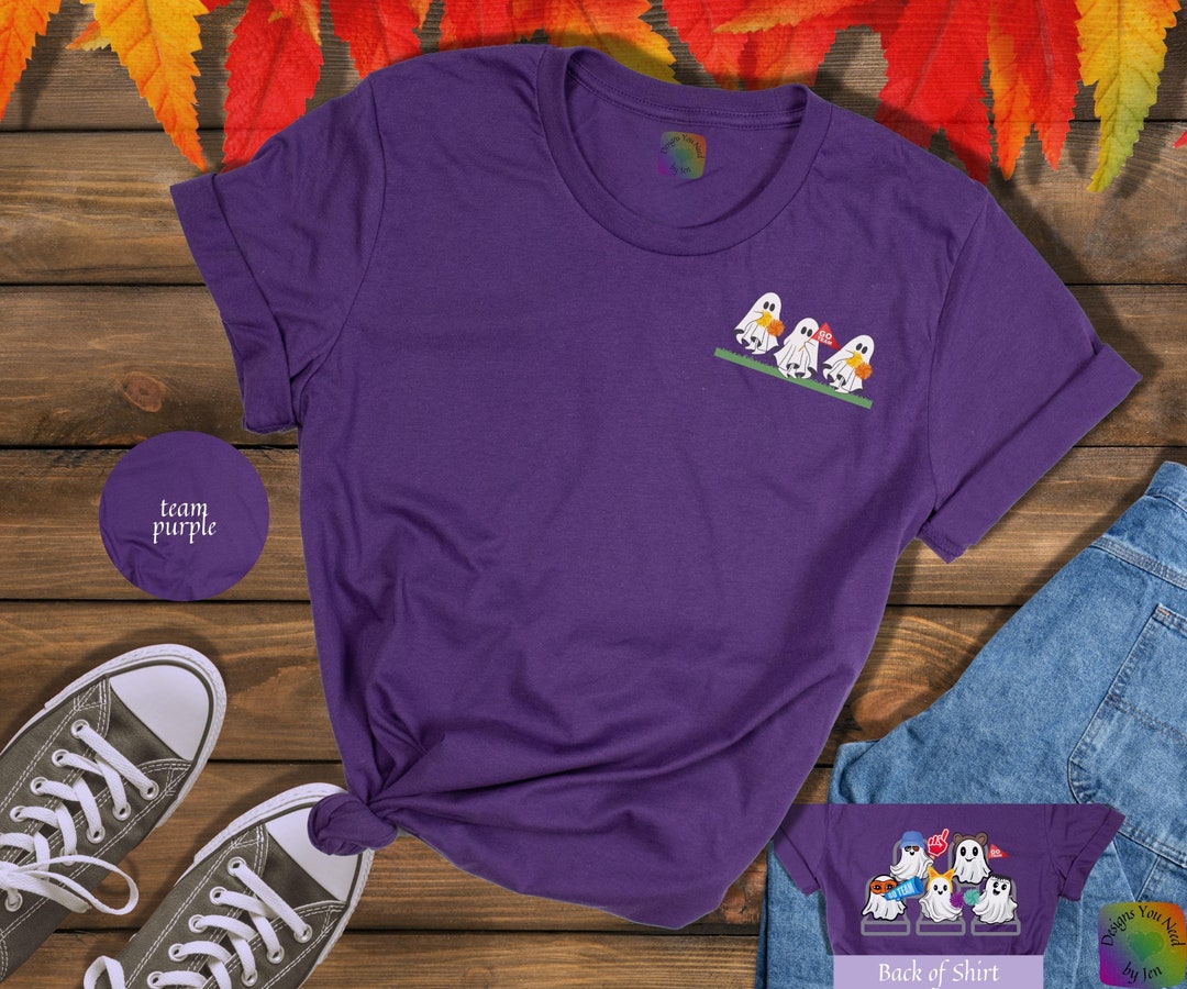 Cheerleaders Ghost Halloween Sports Lover Fans Cheering on - Etsy