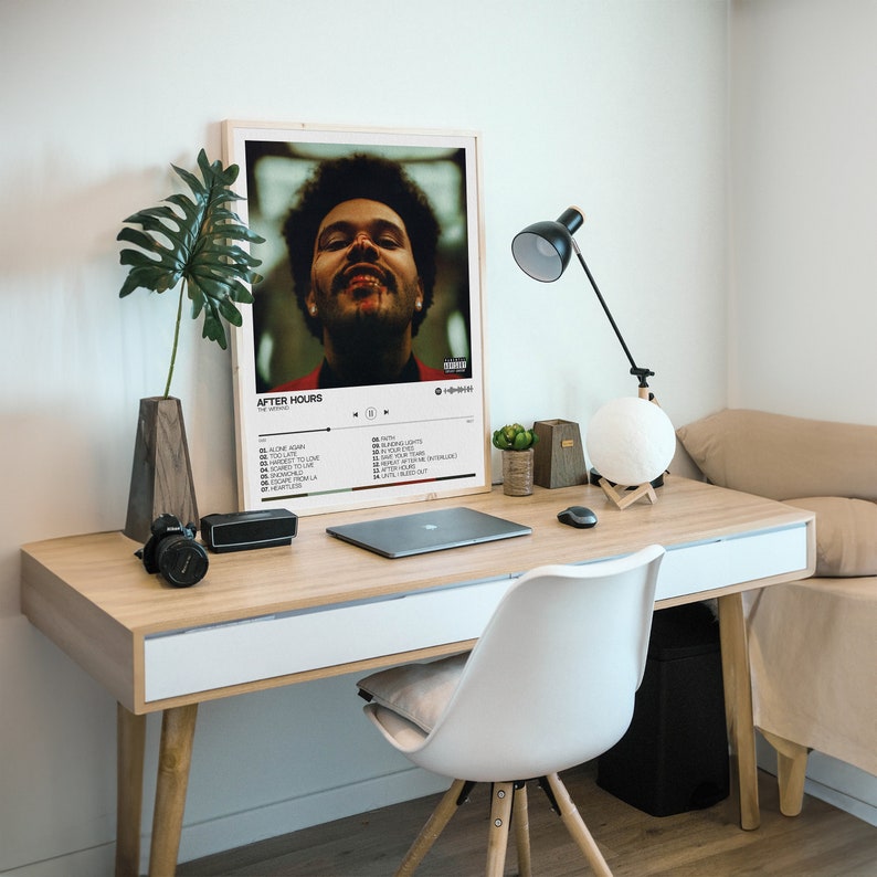 The Weeknd Wall Art Set, Printable Wall Art, the Weeknd Minimal Home ...