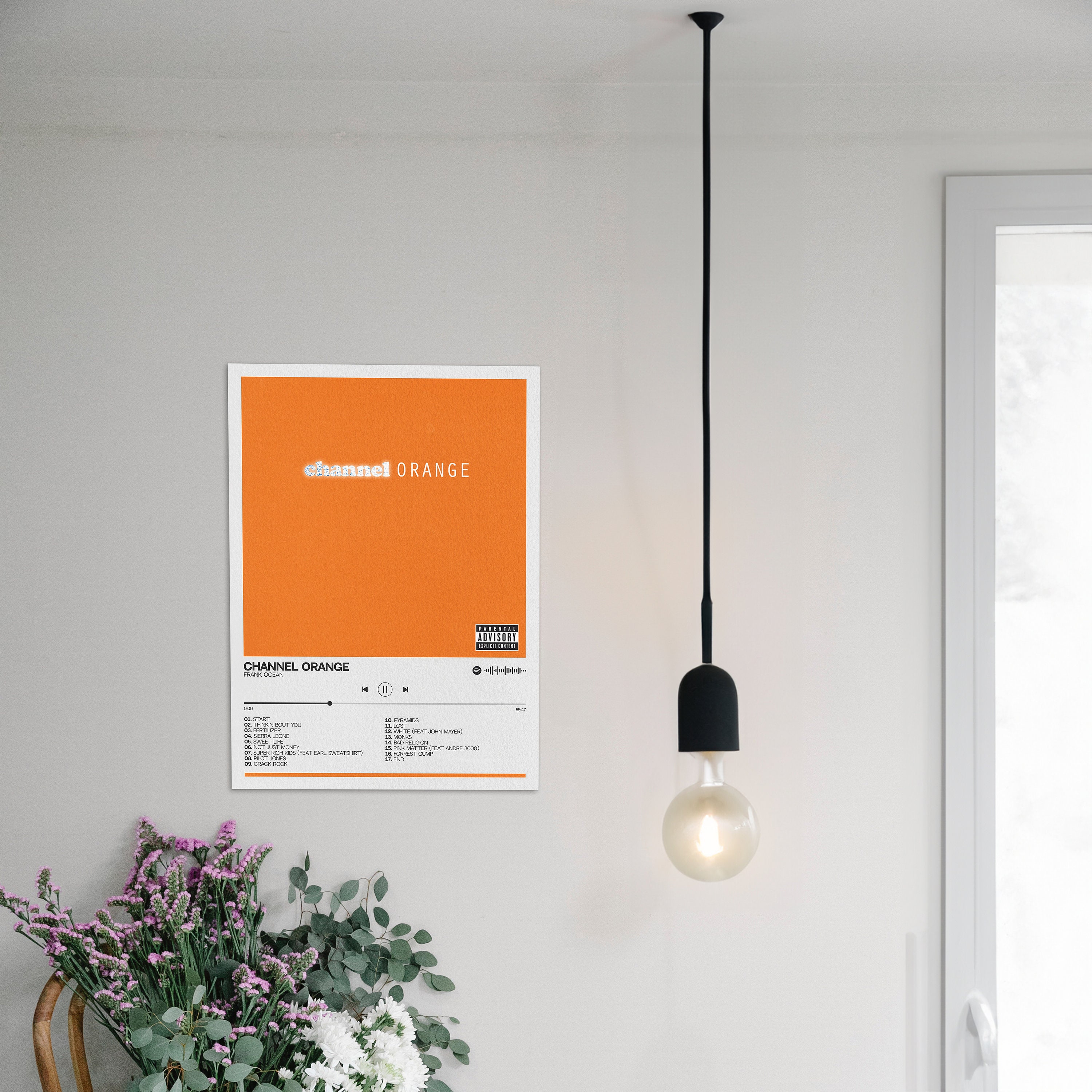 Frank Ocean Wall Art Set, Printable Wall Art, Frank Ocean Minimal Home ...