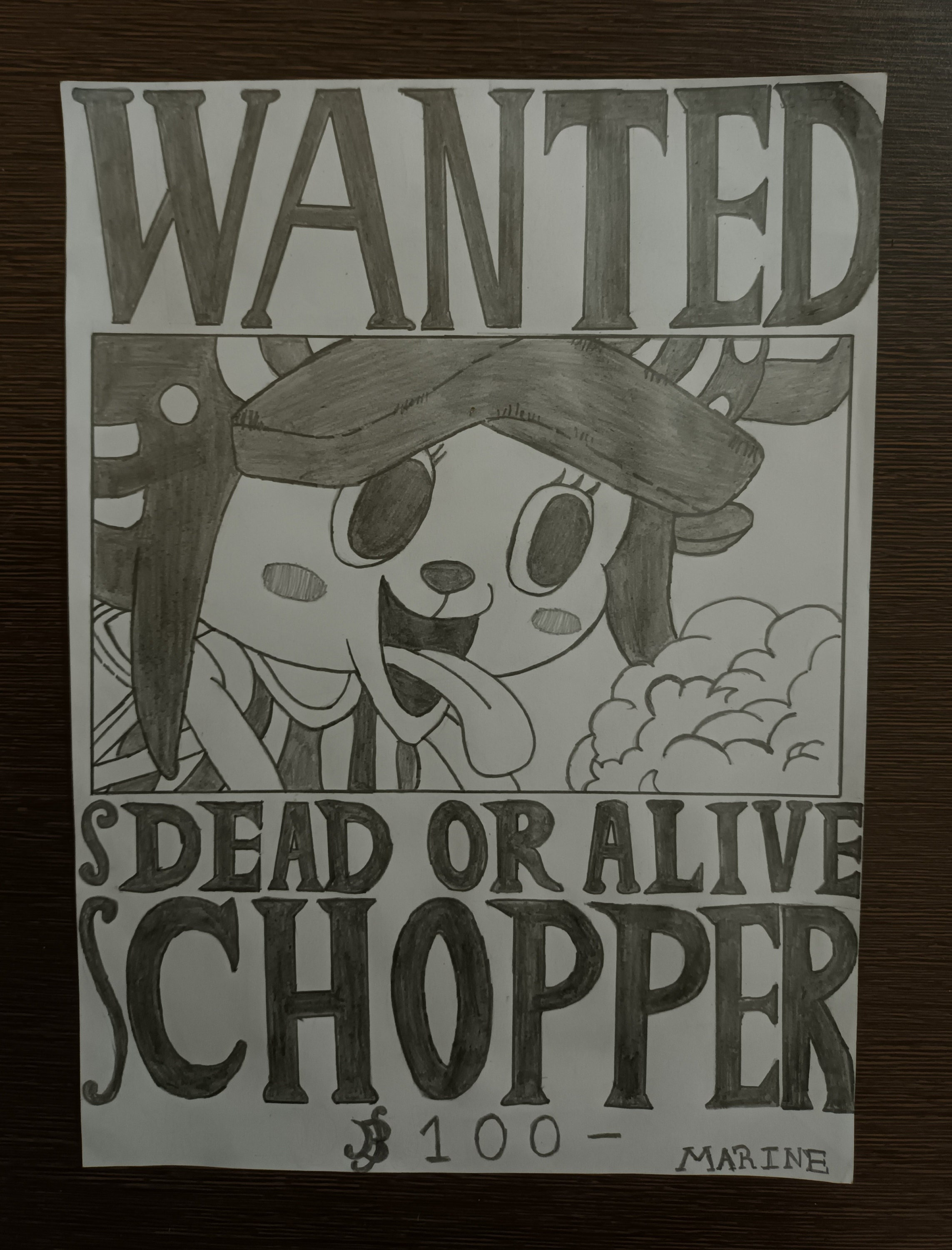 One Piece Wanted Posters Chopper