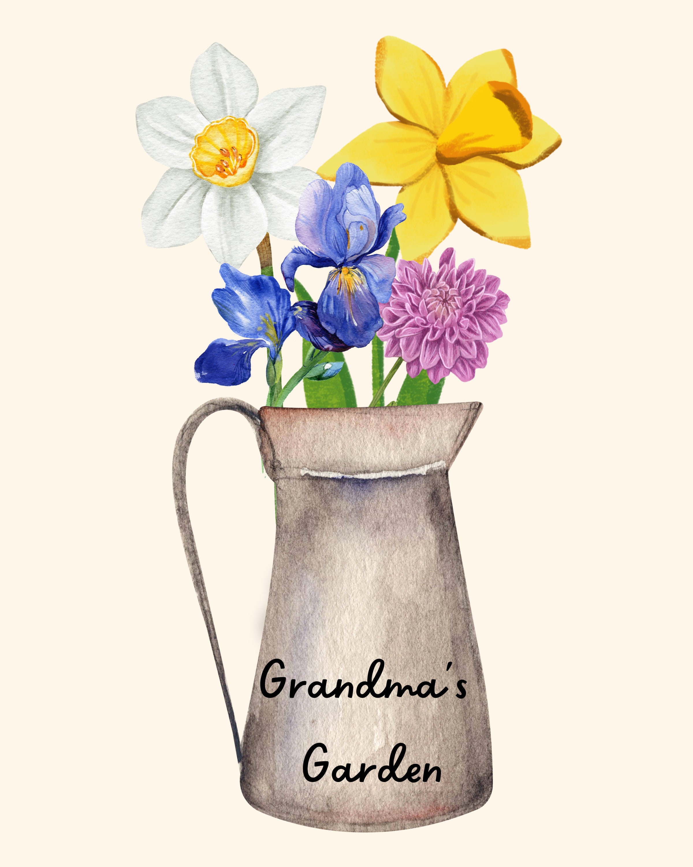 Customizable Birth Flower Bouquet - Etsy