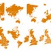 World Map Editable Icons Template - Etsy