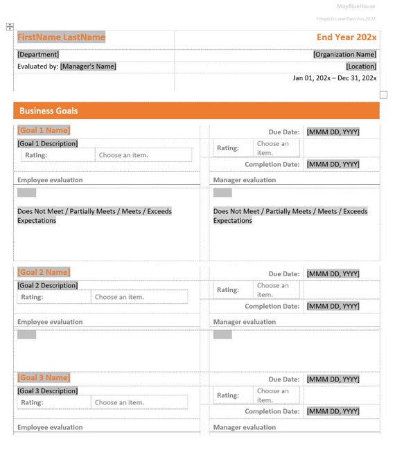 PPM people Performance Management Template - Etsy