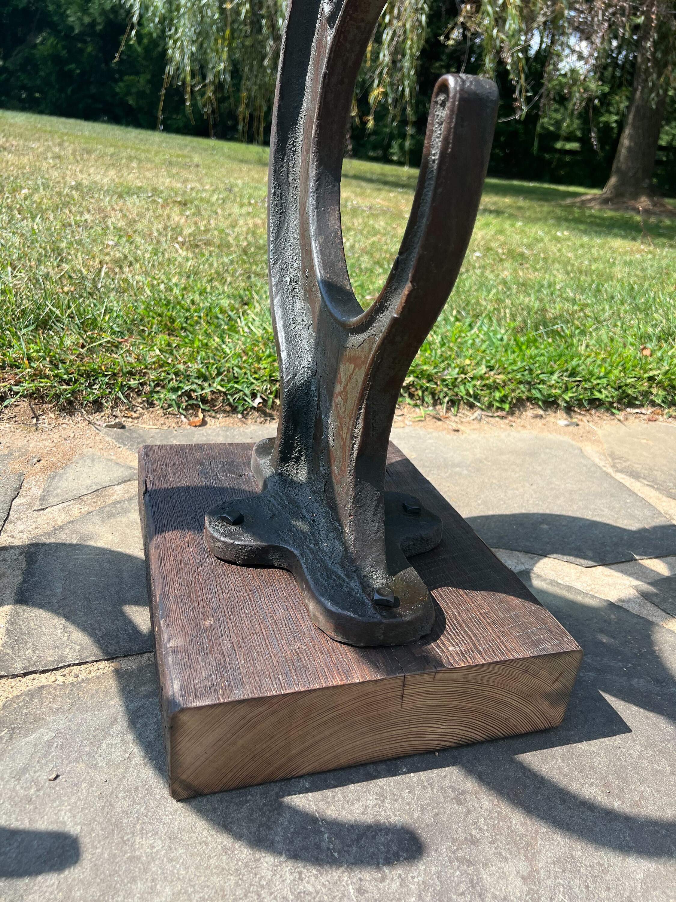 Vintage Cast Iron Pipe Rack Bookshelf - Etsy