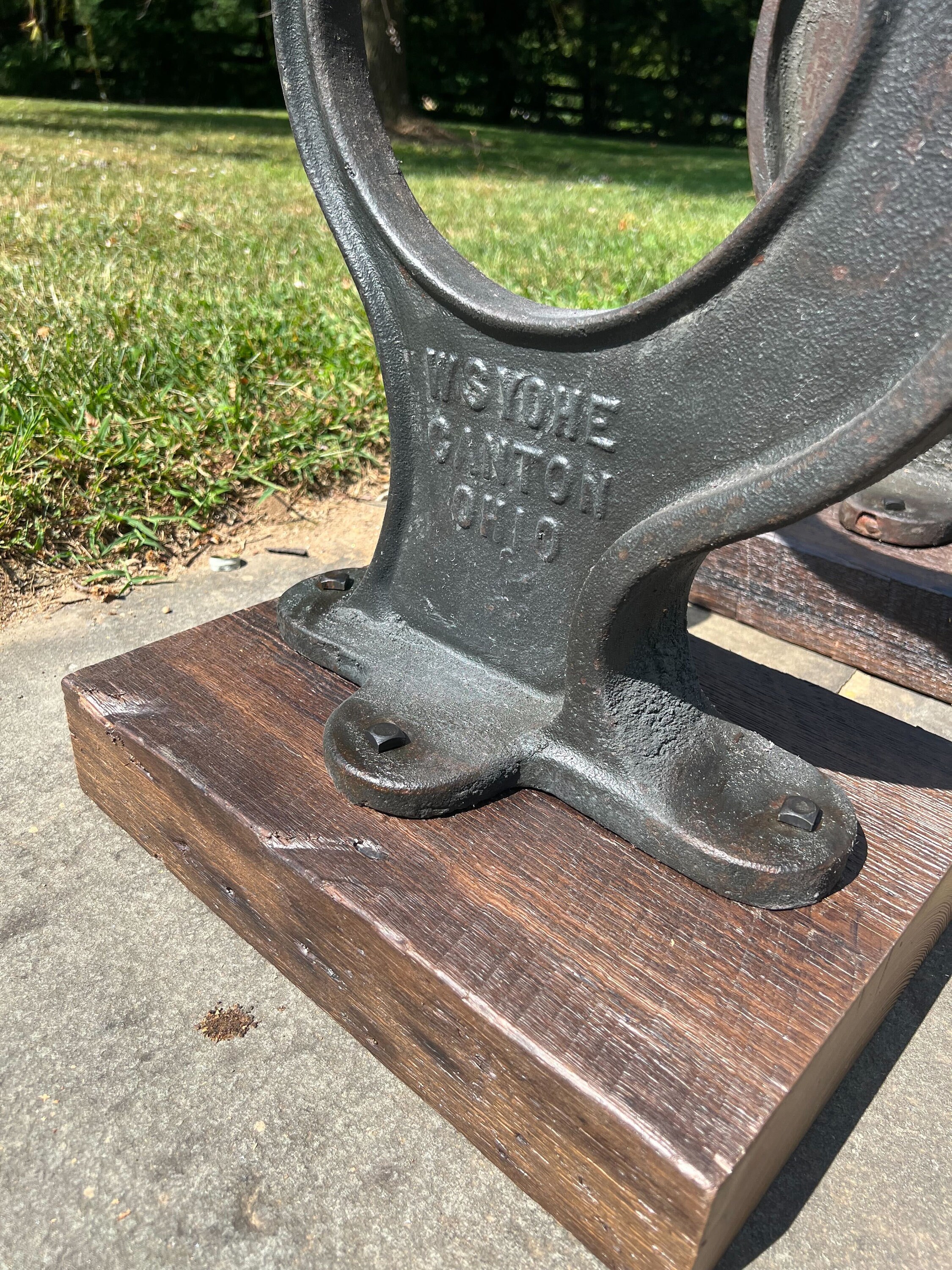 Vintage Cast Iron Pipe Rack Bookshelf - Etsy