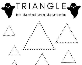 triangle worksheets prek