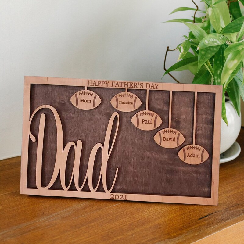Fathers Day Plaque - Etsy