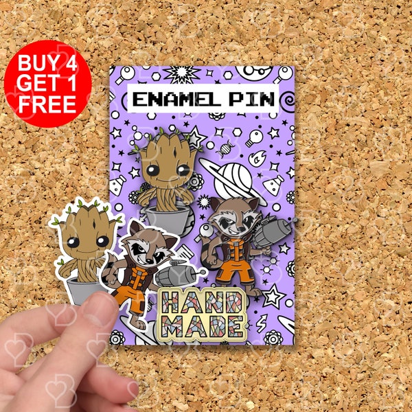 Raccoon Pin - Etsy