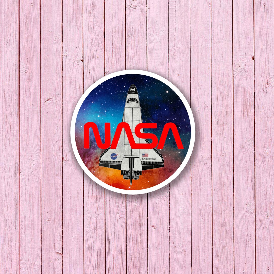 Nasa Rocket Sticker Adventure Space Stickers Laptop Stickers Aesthetic ...