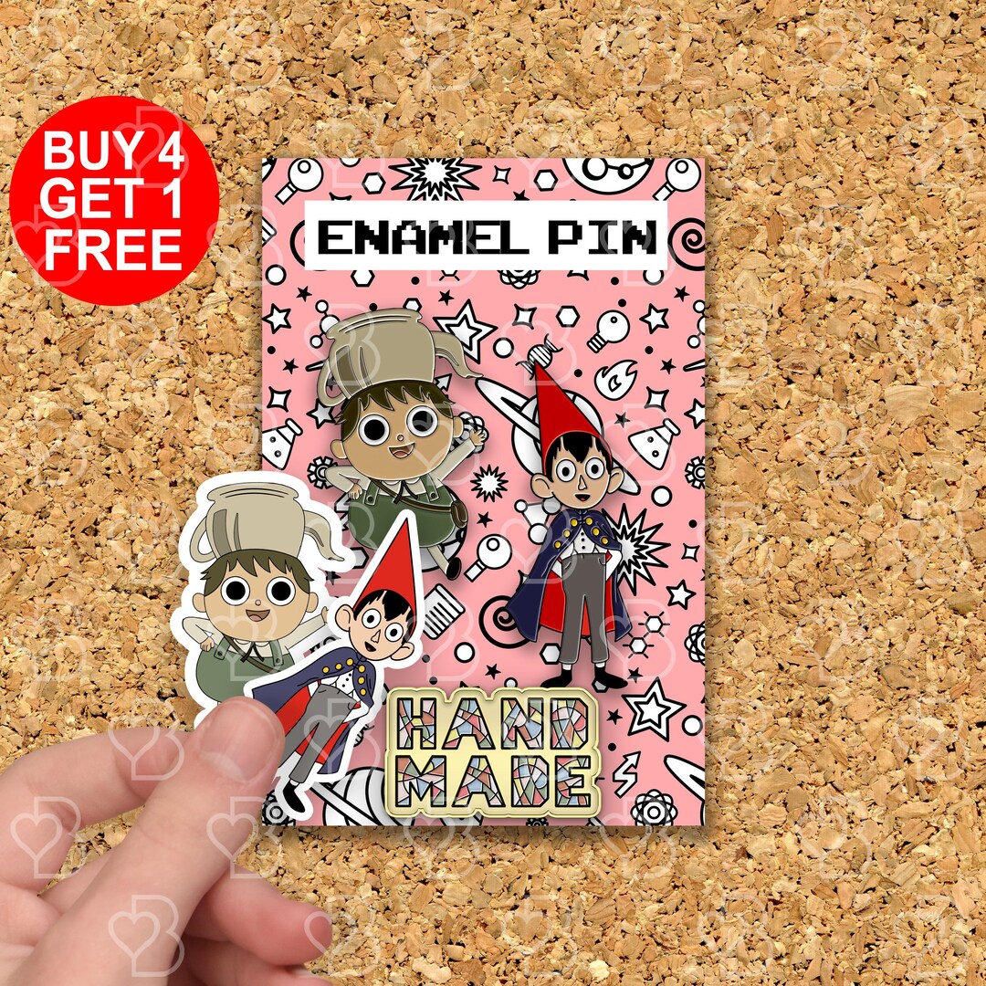 Otgw Animation Pins Cartoon Lovers Gift Funny Enamel Pin Anime Kawaii ...