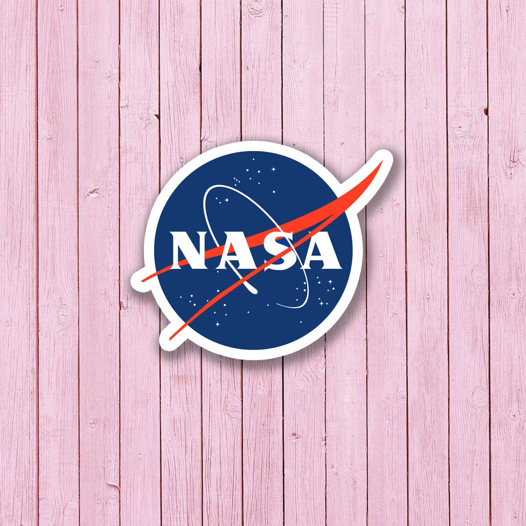 Nasa Logo Sticker Cool Space Stickers Laptop Stickers - Etsy
