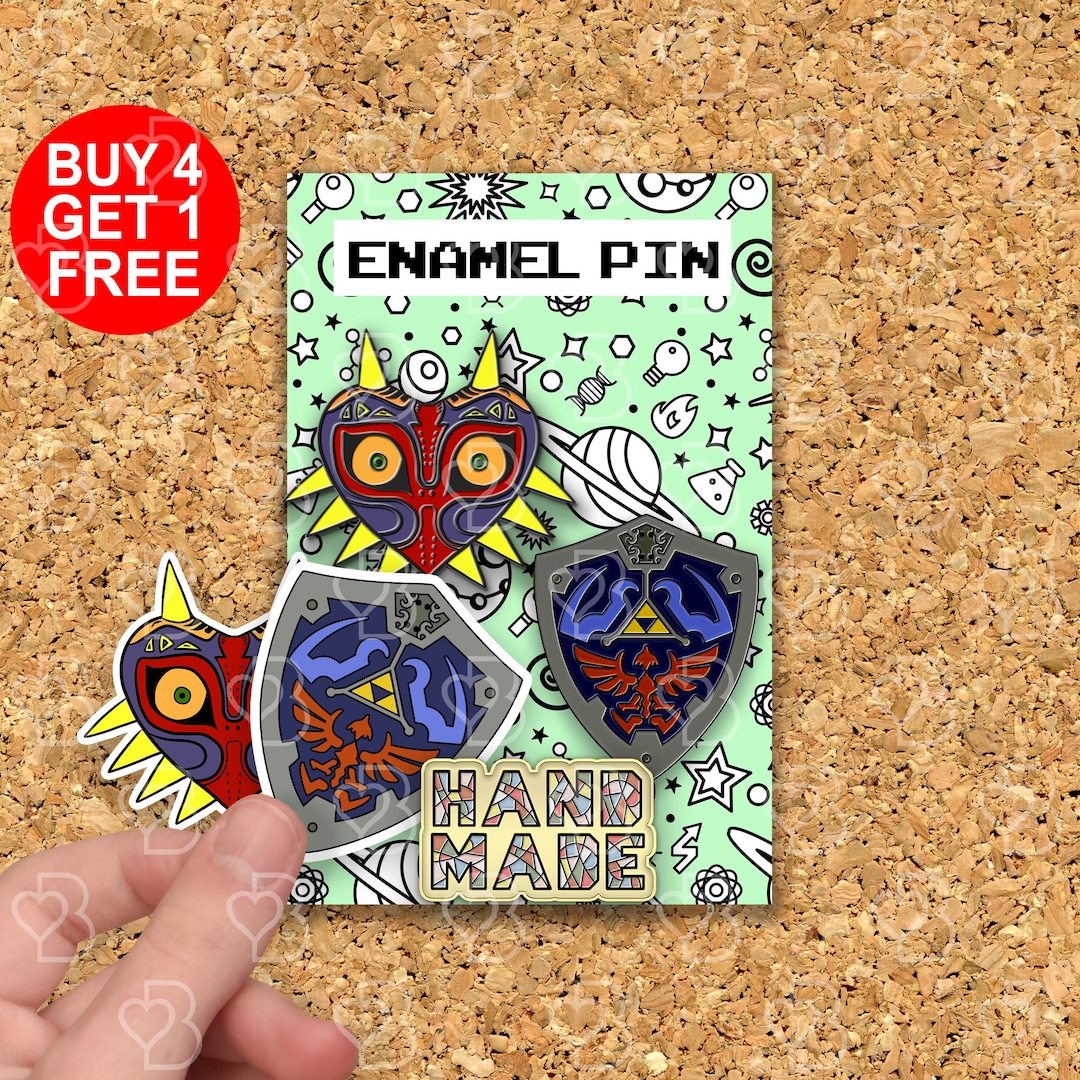 Majora's Mask Zelda Enamel Pins Rpg Game Gifts Cute Funny Enamel Pins ...