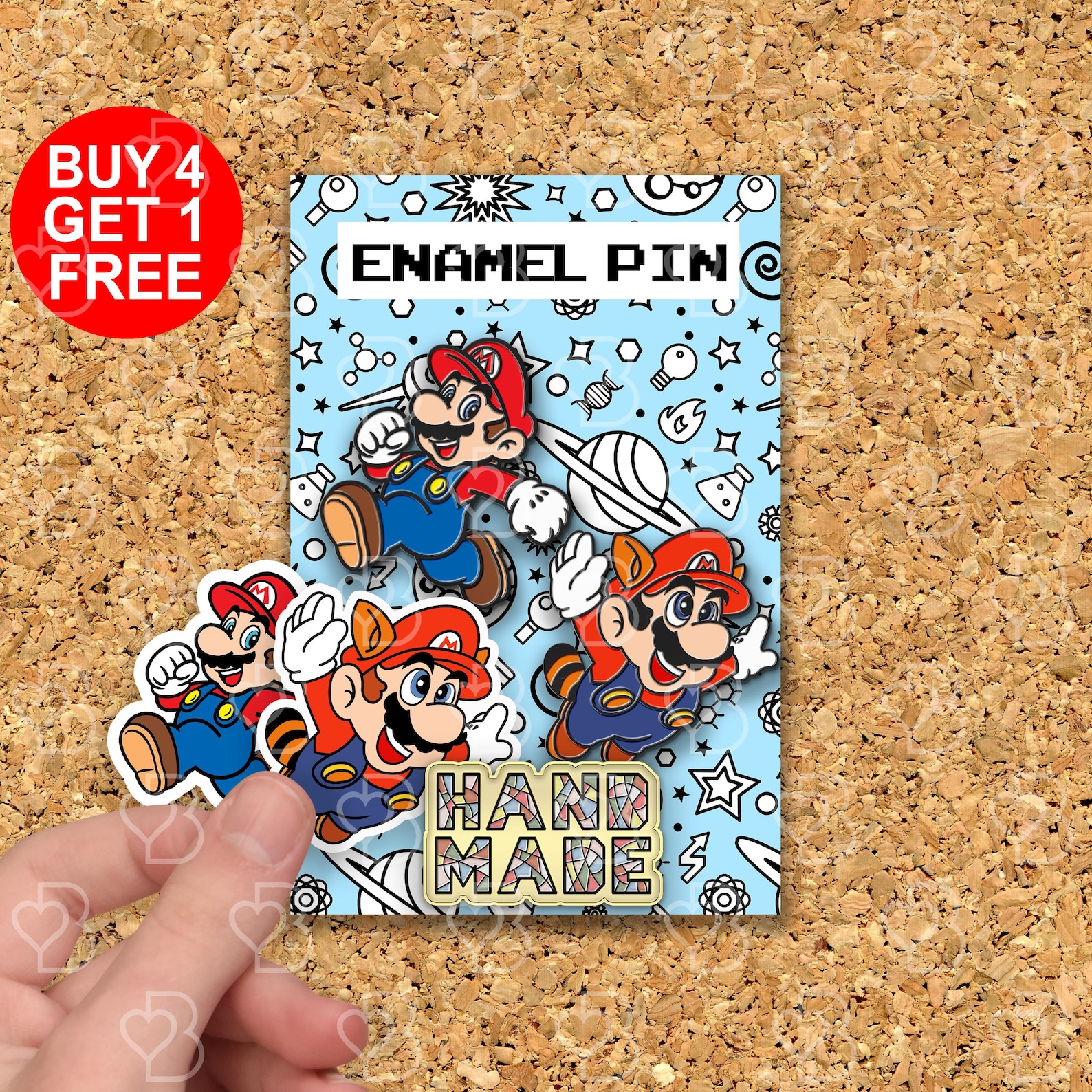 Super Mario Gaming Enamel Pins Gaming Gift for Her Funny Enamel Pin ...