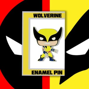 Wolverine Deadpool Funny Enamel Pin Set Boys Anime Gift Deadpool 3 ...