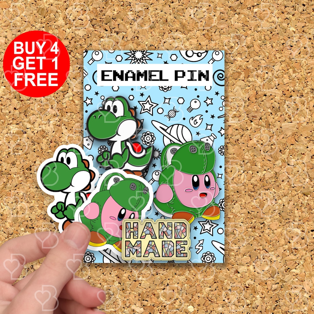 Super Mario Yoshi Dinosaurs Pin Fun Gaming Gifts Cute Funny Pins Enamel ...
