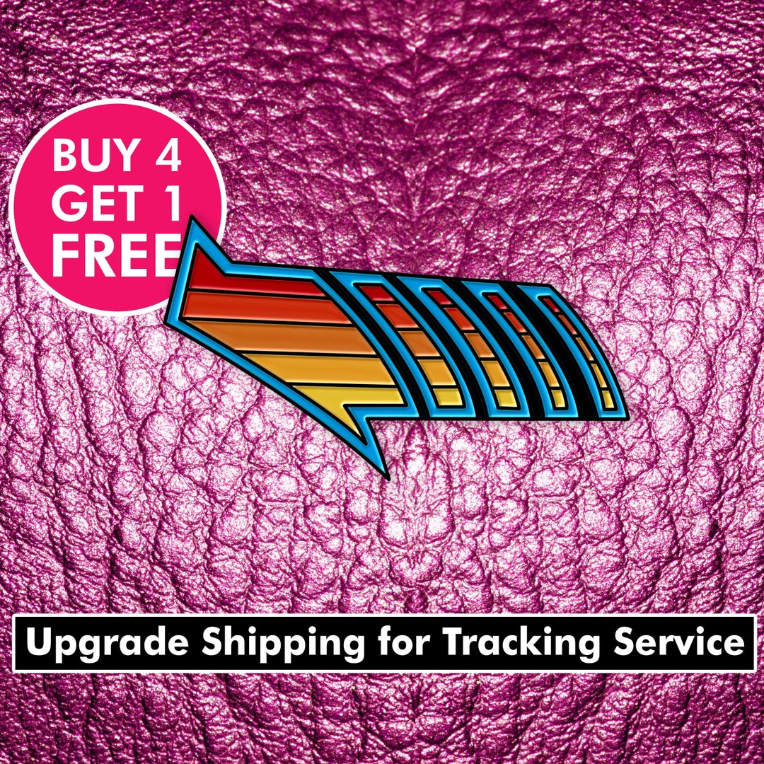 Back to the Future Arrow Enamel Pin Space Movie Enamel Pins - Etsy