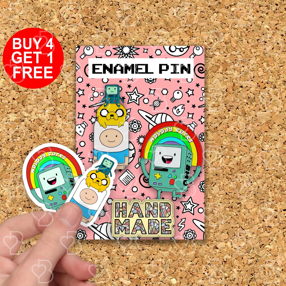 Finn the Human Bmo Meme Enamel Pins Anime Friend Gift Enamel Pins Funny ...