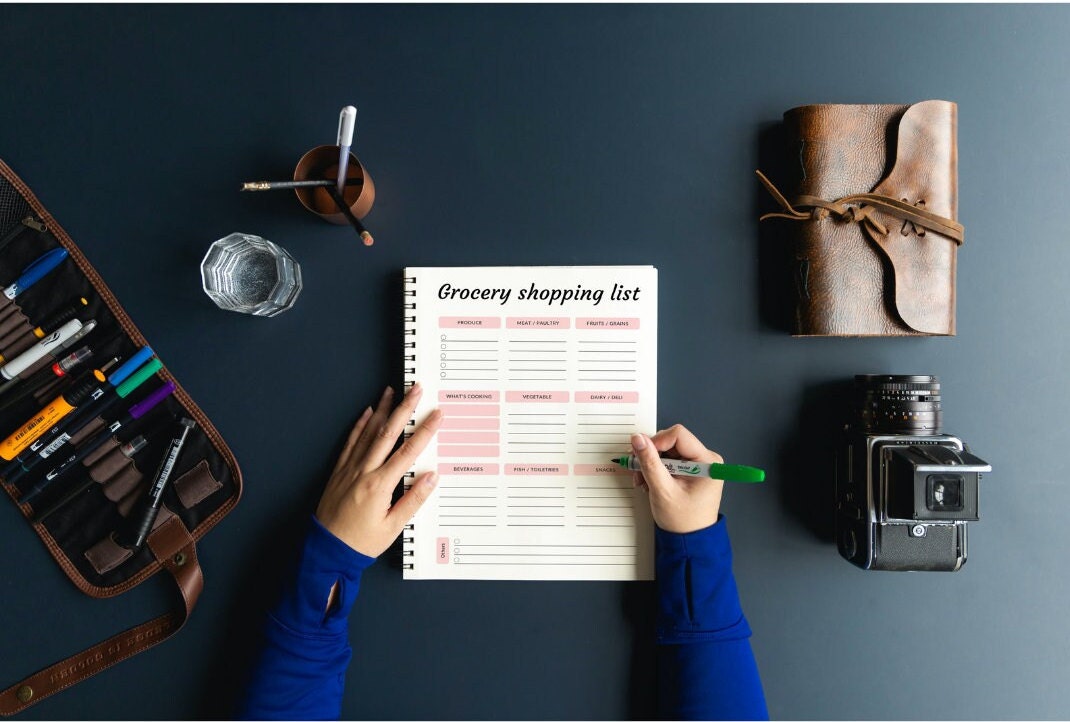 Grocery Shopping List| Printable| Downloadable List| PDF| Digital ...