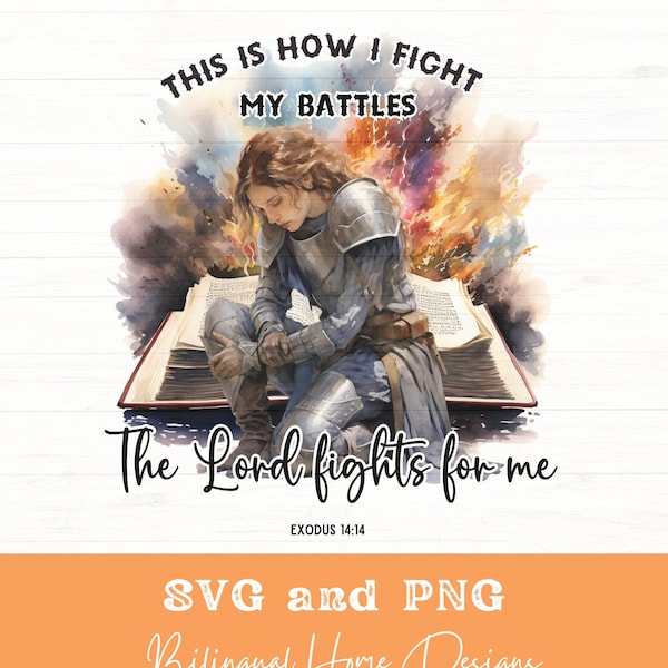 Fight Religious Svg - Etsy