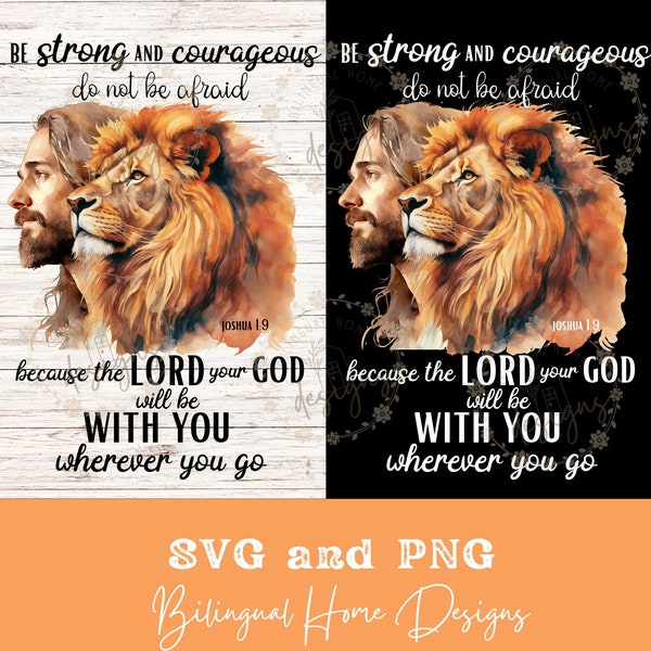 Joshua 1 9 Svg - Etsy