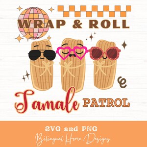 Tamale Squad PNG SVG, Retro Tamale Crew PNG for Apron Tshirt or Mug ...