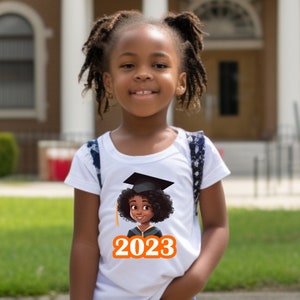 Black Girl Grad Cap SVG PNG Pre-k Graduation Clipart Graduation ...