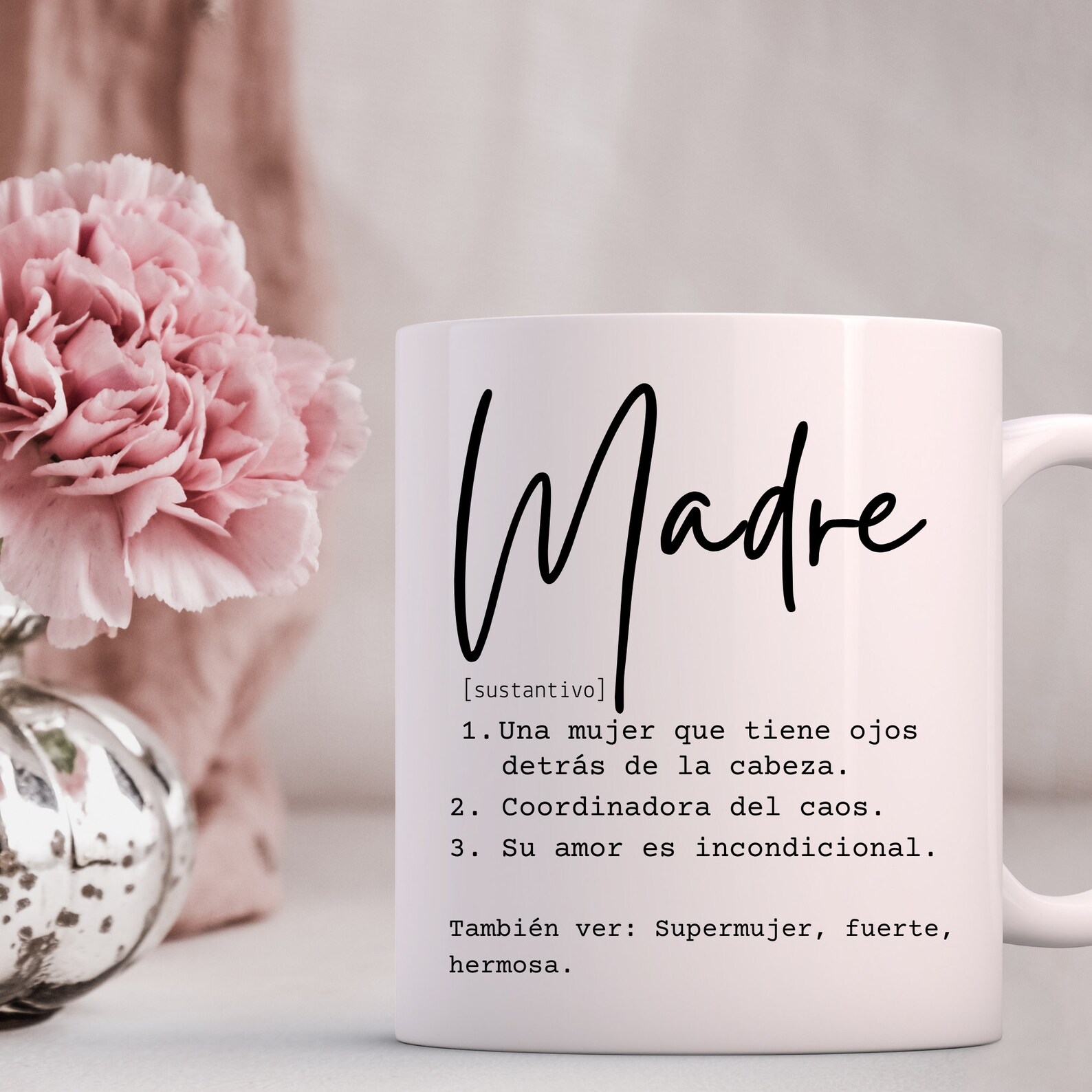 Madre Definition SVG PNG Spanish Mothers Day Gift Feliz Dia De La Madre ...