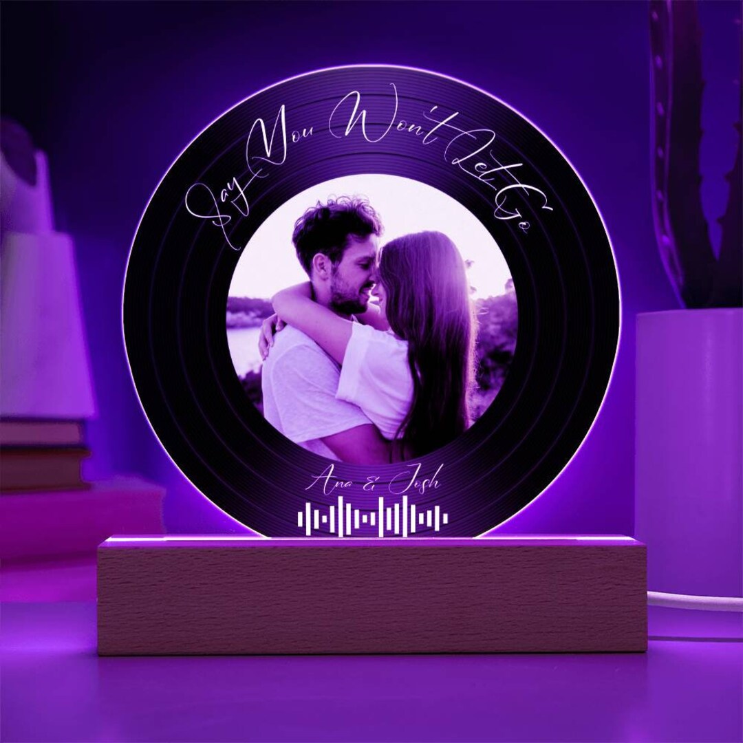 Custom Acrylic Photo Album Cover Record Gift Customized Song Gift for ...