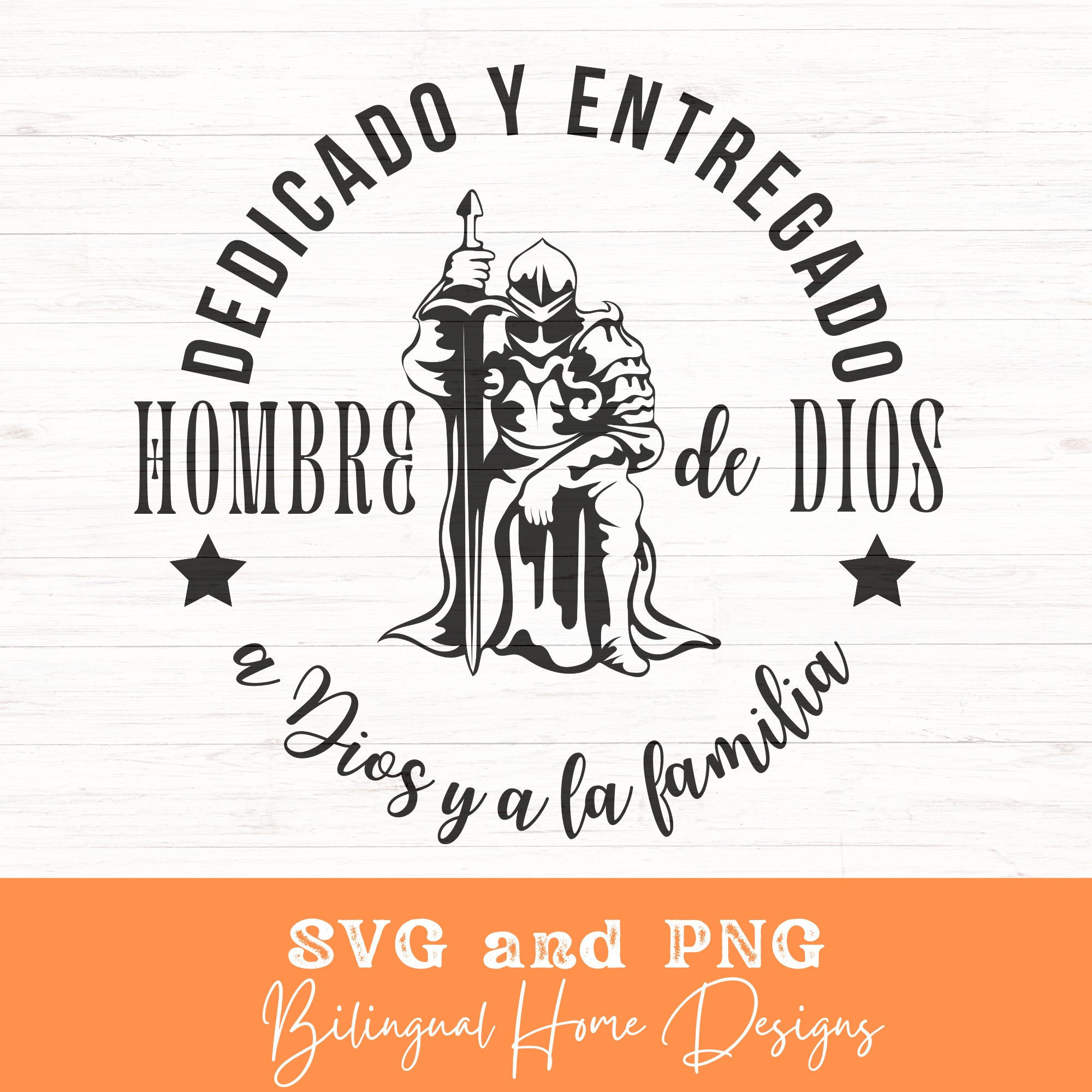 Hombre de Dios SVG & PNG Hombre de Dios Arraigado en Cristo - Etsy México
