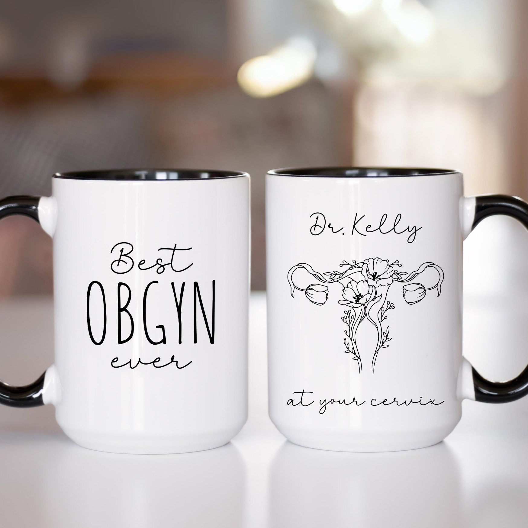 Obgyn Mug Thank You Gift Custom Doctor Mug Gynecologist Gift Obgyn ...