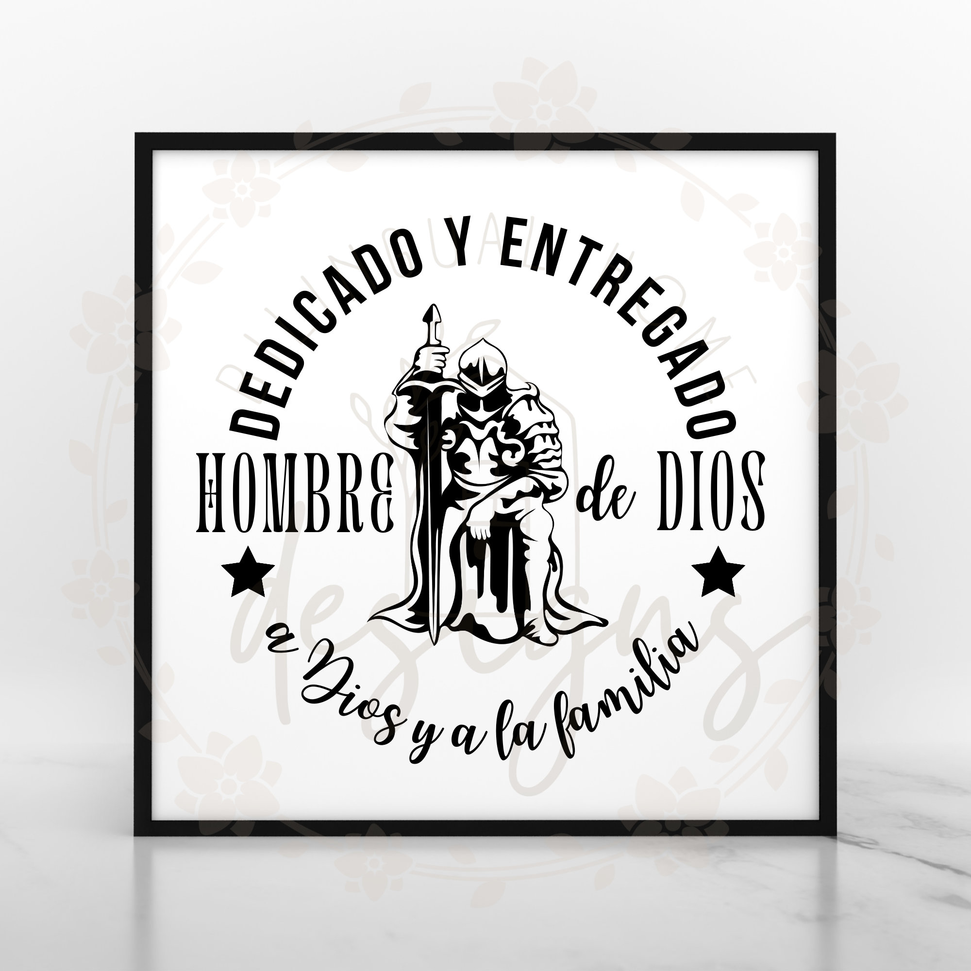 Hombre de Dios SVG & PNG Hombre de Dios Arraigado en Cristo - Etsy México