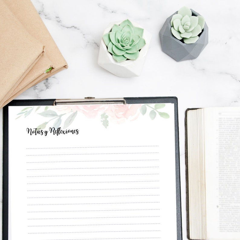 Diario Biblia Imprimible, Daily Devotional, Diario De Oracion, Bible ...