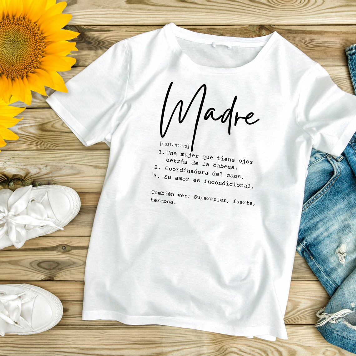 Madre Definition SVG PNG Spanish Mothers Day Gift Feliz Dia De La Madre ...