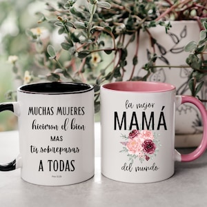 La Mejor Mama Del Mundo Mug Dia De La Madre Regalo Para Mama Gift ...