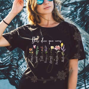 Dios Dice Que Eres SVG PNG Spanish God Says You Are Faith Png Bible ...