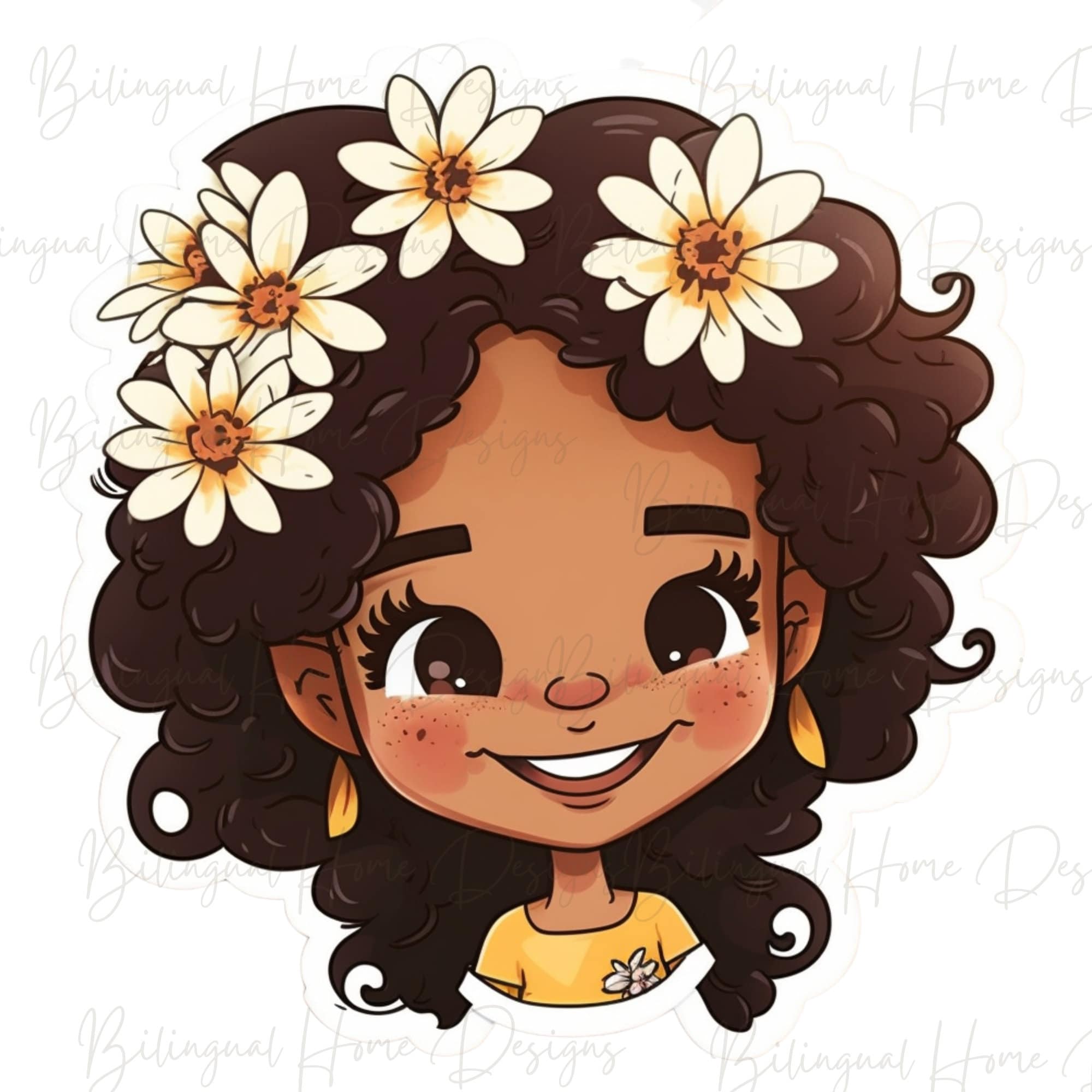 Set of 6 Latina Art Latina PNG Latina Stickers and Clipart - Etsy