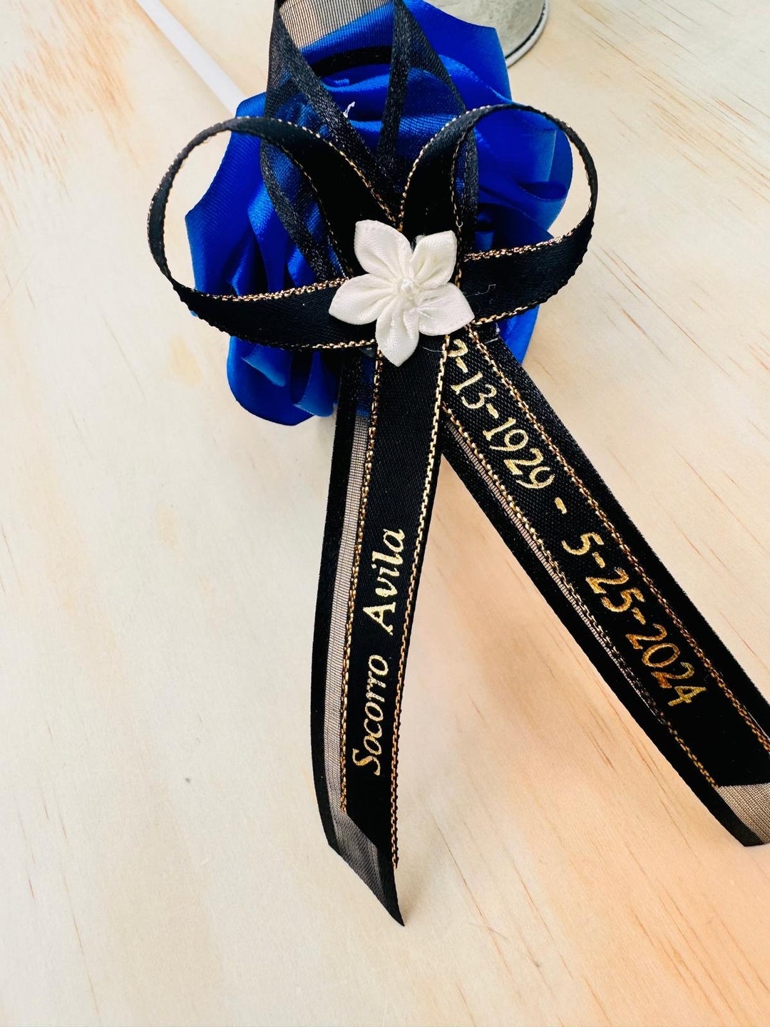 100pcs-50-24pcs Personalized Ribbons/celebration of Life,funeral Favors ...