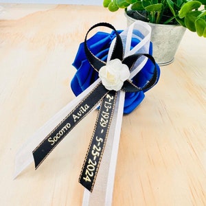 100pcs-50-24pcs Personalized Ribbons/celebration of Life Funeral Favors ...