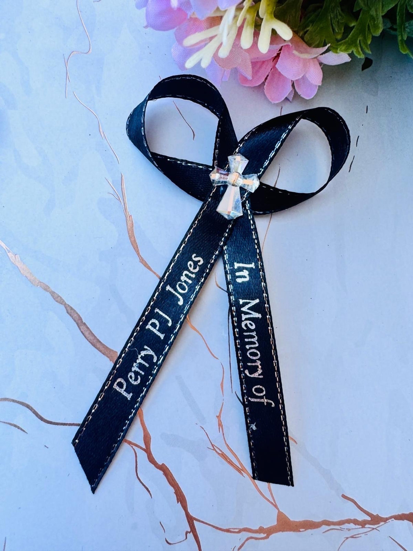 100-50-24-12pcs Personalized Ribbons Bows /baptism Favors, Memorial ...