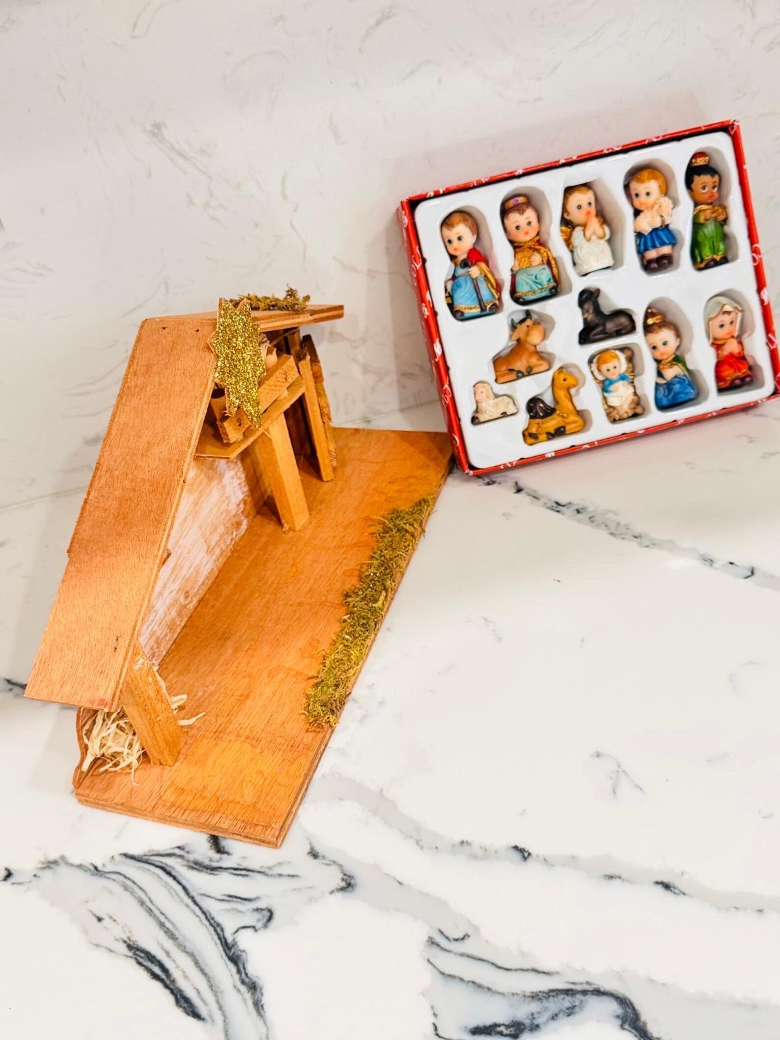 Christmas Nativity Set Holy Land Christmas Gifts Nativity Set, Wood ...