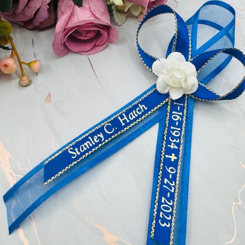 Funeral Ribbons - Etsy
