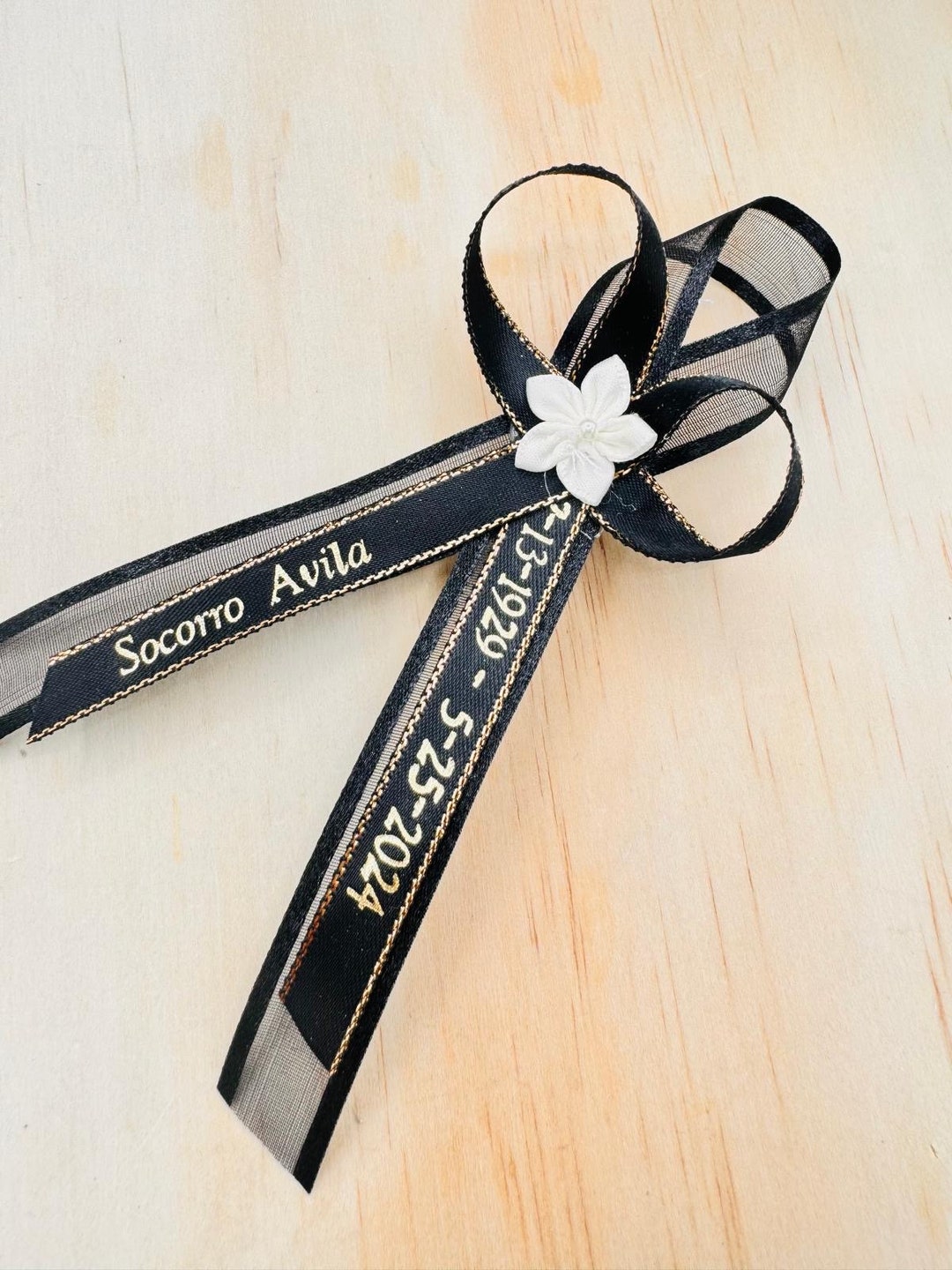 100pcs-50-24pcs Personalized Ribbons/celebration of Life,funeral Favors ...
