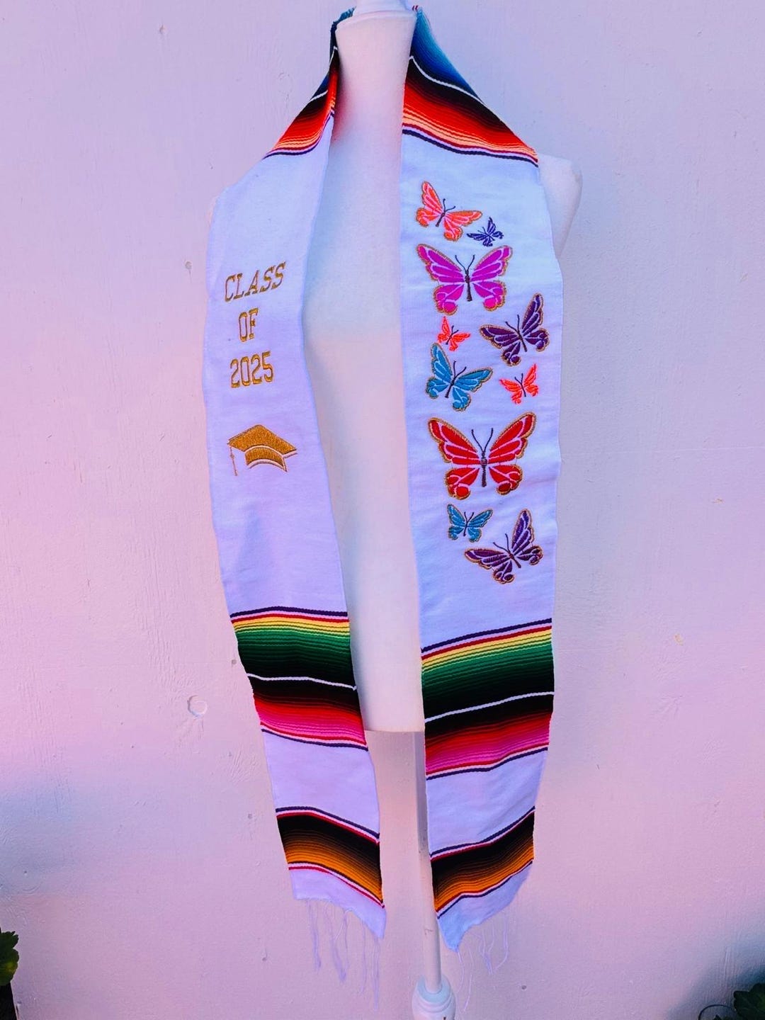 2025 Graduation Stoles/ Class of 2025 Stole/ Batteries Stoles ...