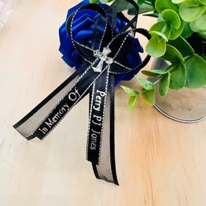 100pcs-50-24 Pcs Personalized Ribbons Funeral Favors, Ribbons With ...