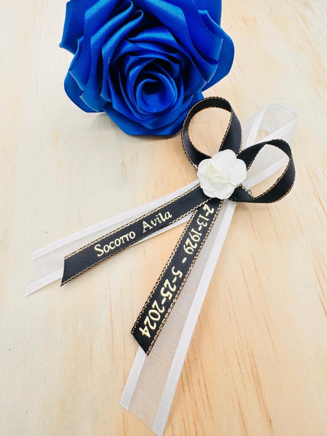 100pcs-50-24pcs Personalized Ribbons/celebration of Life Funeral Favors ...