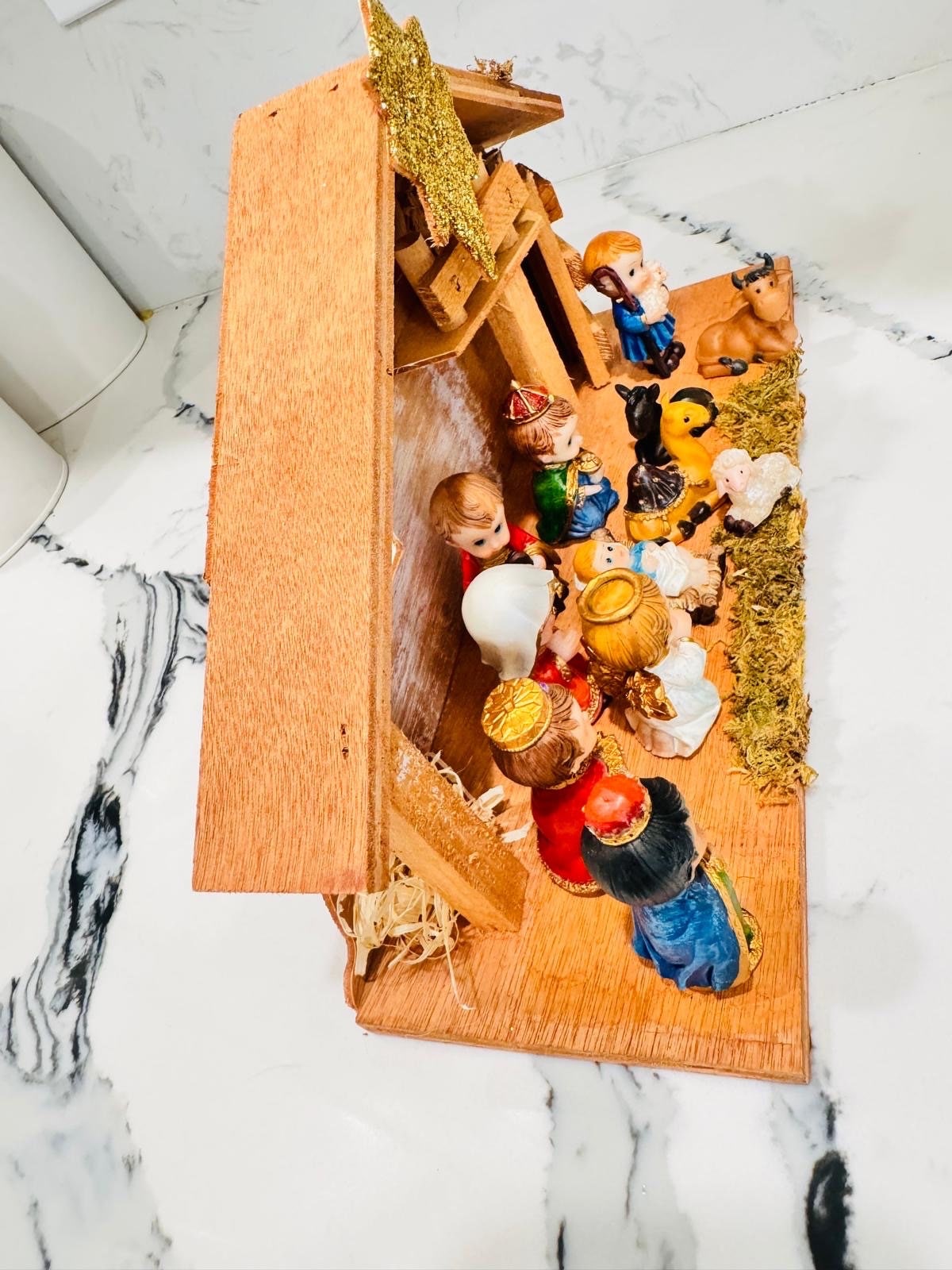 Christmas Nativity Set Holy Land Christmas Gifts Nativity Set, Wood ...